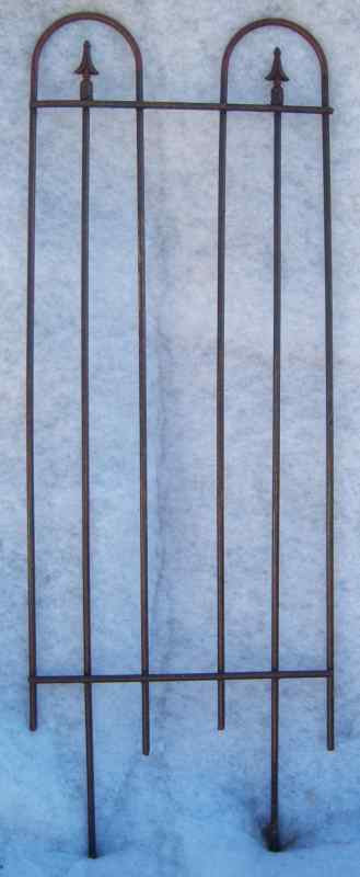 Two Hoop Trellis – Garden Iron and More