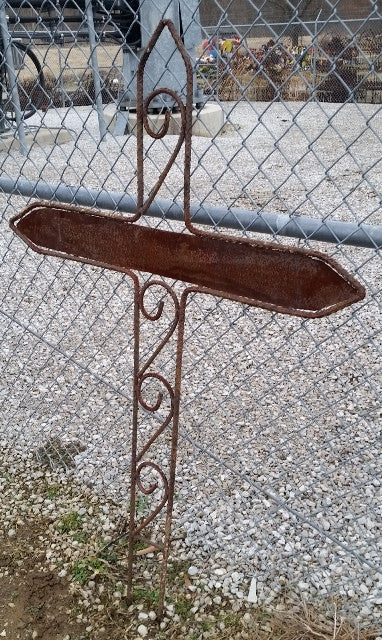 Rebar Cross 48"h x 37"w – Garden Iron and More